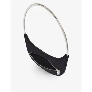 Coperni Ring Swipe Mirrored Leather Shoulder Bag