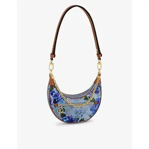 LOUIS VUITTON Loop Floral-print Coated Canvas Shoulder Bag