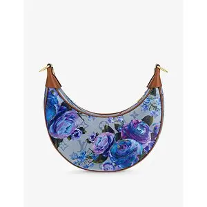 LOUIS VUITTON Loop Floral-print Coated Canvas Shoulder Bag