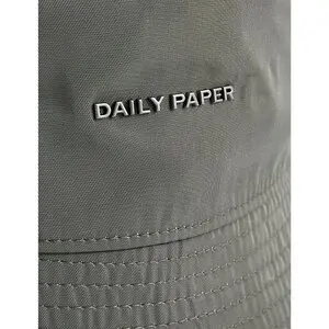 DAILY PAPER Nobu Logo-embossed Woven Bucket Hat