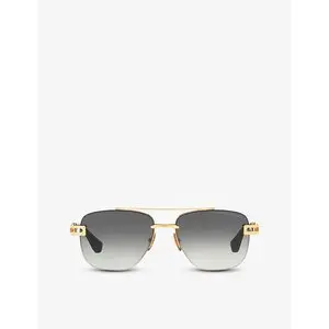 Dita Grand-evo One Aviator Sunglasses - Gold
