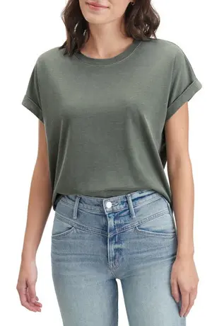 Splendid Curved Hem T-shirts For Women