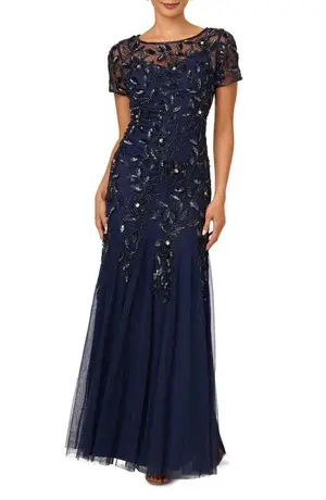 Adrianna Papell Slip Evening Dresses