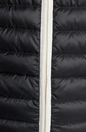 Moncler Baillet Contrast Trim Down Puffer Jacket