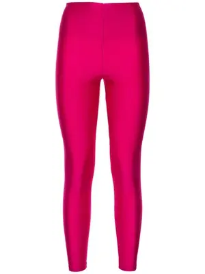 Andamane Holly Shiny Lycra 80's Leggings - Fuchsia