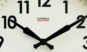 CLOUDNOLA Factory Wall Clock