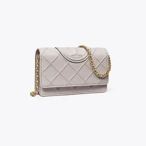 Tory Burch Fleming Soft Crossbody Bay Gray