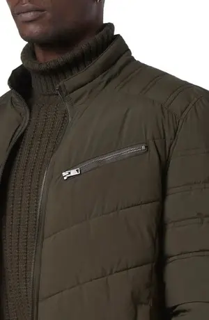 Andrew Marc Winslow Quilted Jacket - Juniper