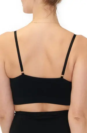 Hatch The Essential Maternity Wireless Pumping And Nursing Bra - Black