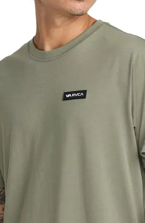 Rvca Icon Performance T-shirt - Army