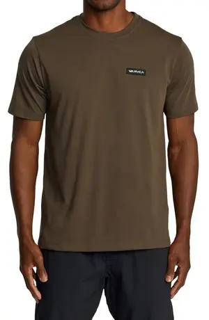 Rvca Icon Performance T-shirt Chocolate