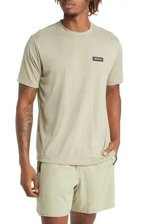 Rvca Icon Performance T-shirt Grey Army