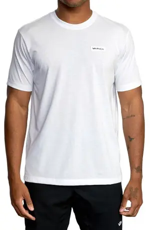 Rvca Icon Performance T-shirt White