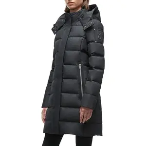 Moose Knuckles Berland Down Parka - Black
