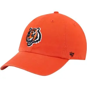 '47 Cincinnati Bengals Secondary Clean Up Adjustable Hat - Orange