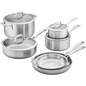 ZWILLING Spirit 10-piece Cookware Set - Stainless Steel