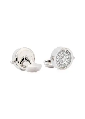 Tateossian Watch -tone Cufflinks - Silver