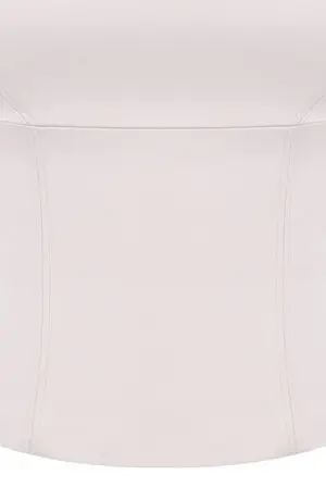 House Of Cb Angelica Satin Strapless Corset Top
