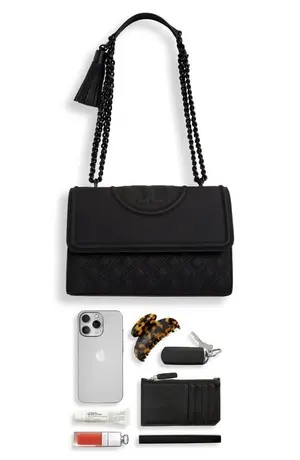 Tory Burch Fleming Matte Convertible Shoulder Bag