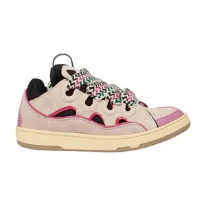 LANVIN Curb Sneakers Pink Black