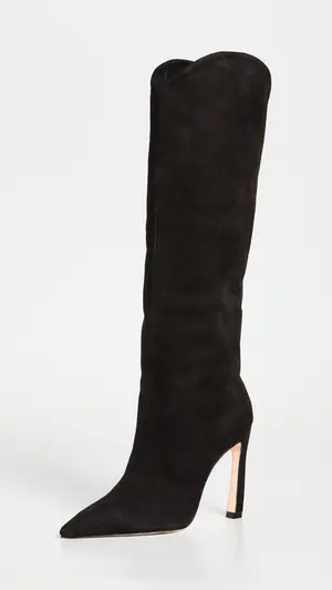 Schutz Maryana Sculpt Boots - Black