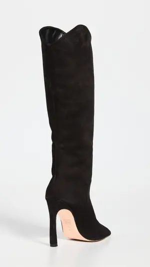 Schutz Maryana Sculpt Boots - Black