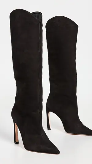 Schutz Maryana Sculpt Boots - Black