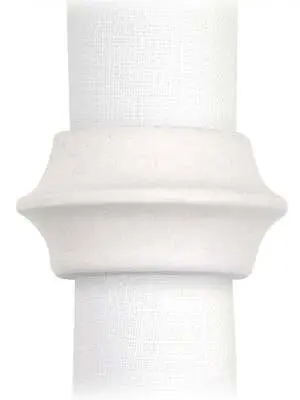 L'Objet 4-piece Terra Cuff Napkin Rings - Stone