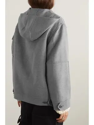Loro Piana Cashmere Hooded Jacket