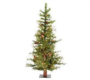 VICKERMAN 5' X 35' Ashland Tree Clear Lights By - One-color