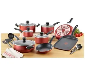 T-FAL Initiatives 18-piece Cookware Set