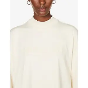 FOG X ESSENTIALS Essentials Logo-tab Cotton-jersey Midi Dress
