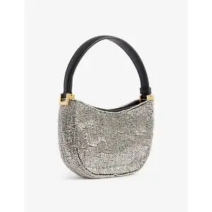 Magda Butrym Vesna Beaded Leather Shoulder Bag