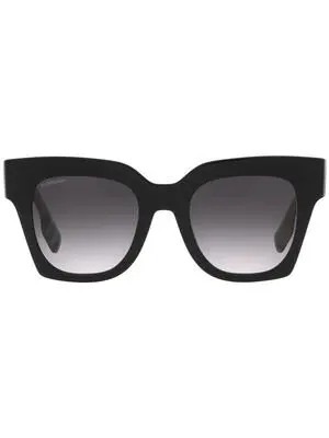 Burberry Square-frame Sunglasses - Black
