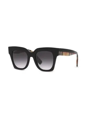 Burberry Square-frame Sunglasses - Black