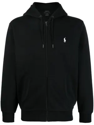 Polo Ralph Lauren Zip-up Hoodie - Black