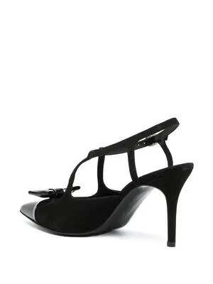 Alessandra Rich Bow-detail 110mm Pumps