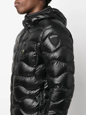 BLAUER. Ken Quilted Hooded Down Jacket