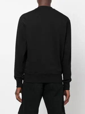 Versace Graphic Print Crew Neck Sweatshirt