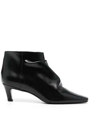 TOTEME 60mm Leather Ankle Boots