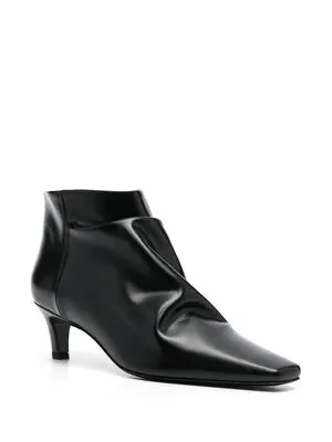 TOTEME 60mm Leather Ankle Boots