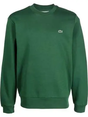 Lacoste Logo-appliqué Sweatshirt - Green