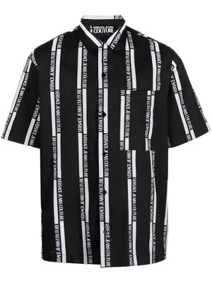 Versace Logo-print Short-sleeved Shirt