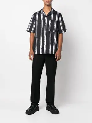 Versace Logo-print Short-sleeved Shirt