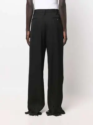 Marni Distressed Straight-leg Trousers