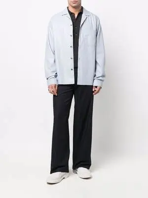 Nanushka Wool Long-sleeve Polo Shirt