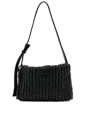 Nanushka Woven Shoulder Bag