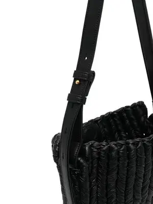 Nanushka Woven Shoulder Bag