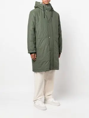 A.p.c. Hooded Mid-length Parka