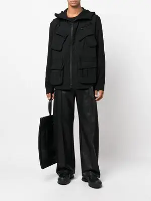 Yohji Yamamoto Flap-pocket Jacket